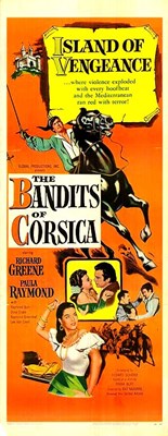 RAREFILMSANDMORE.COM. THE BANDITS OF CORSICA (1953)