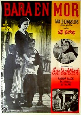 RAREFILMSANDMORE.COM. ONLY A MOTHER (Bara en Mor) (1949) * with switchable English subtitles