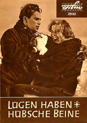 RAREFILMSANDMORE.COM. LUGEN HABEN HUBSCHE BEINE (1956)